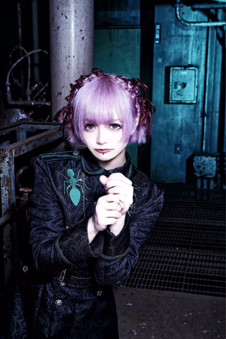 Ari - New band - Crimson Lotus - Visual Kei promotion