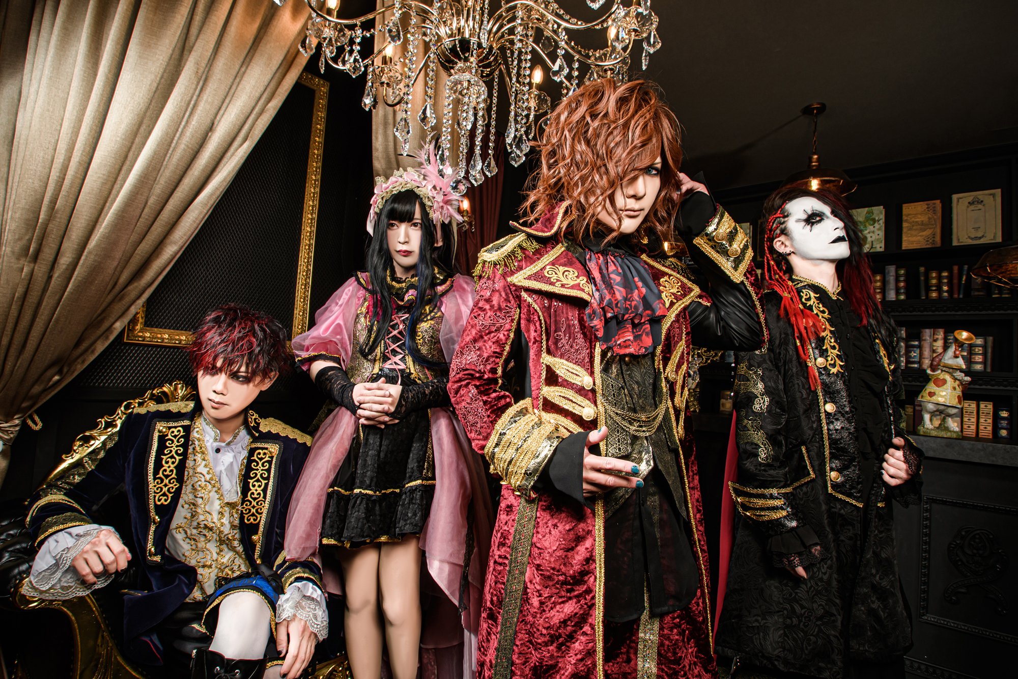 Jin-Machine - New mini album and new look - Crimson Lotus - Visual Kei ...