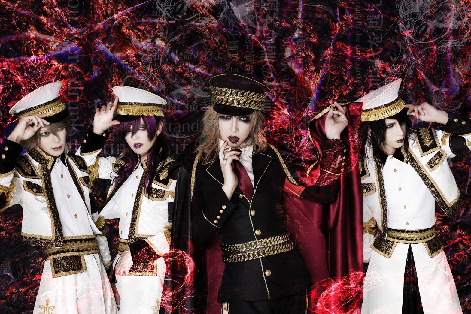 SHIVA - New single "Sennou ideology", one-man tour and new look - Crimson Lotus - Visual Kei ...