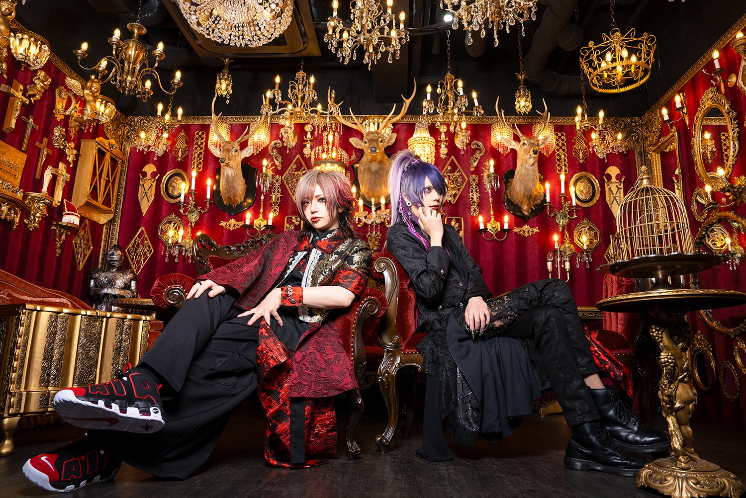GREN - Free one-man and new look - Crimson Lotus - Visual Kei promotion