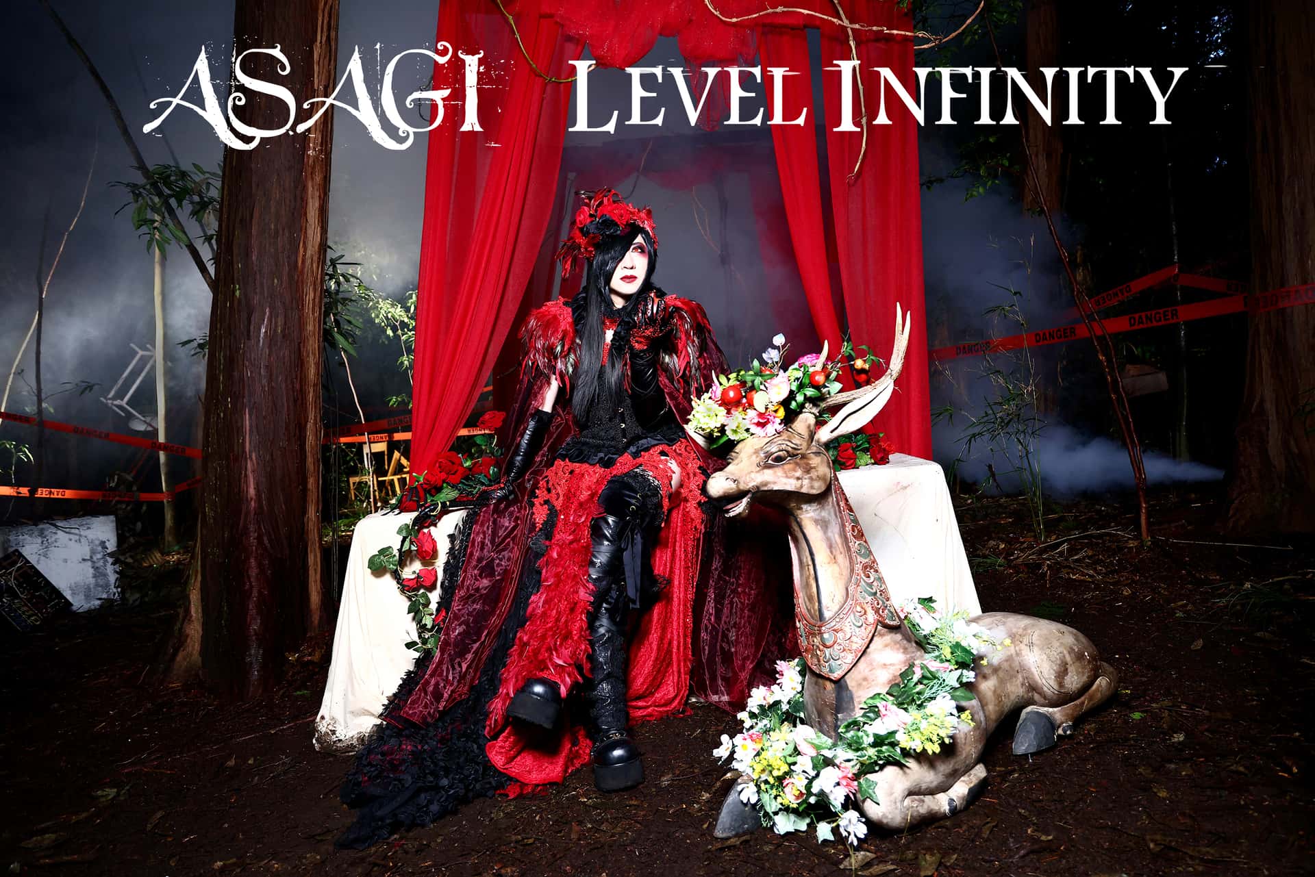 ASAGI - New single "LEVEL INFINITY" and one-man tour - Crimson Lotus - Visual Kei promotion